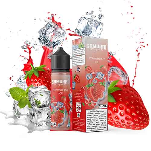 Strawberry Ice - Samurai Light – Voopoo Vape – Cedar Labs E-juice UAE