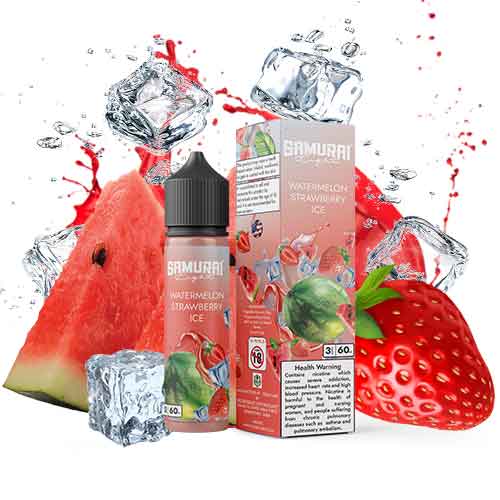 Watermelon Strawberry Ice - Samurai Light – Voopoo Vape – E-juice