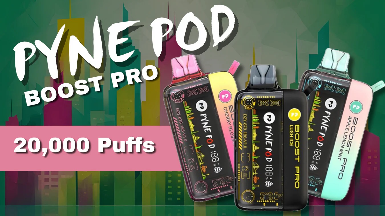 PYNE POD Boost Pro 20000 Expert Review – Disposable Vape UAE – Voopoo Vape